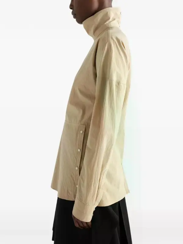 LEMAIRE Press-stud Bib Top In Cotton Crepe
