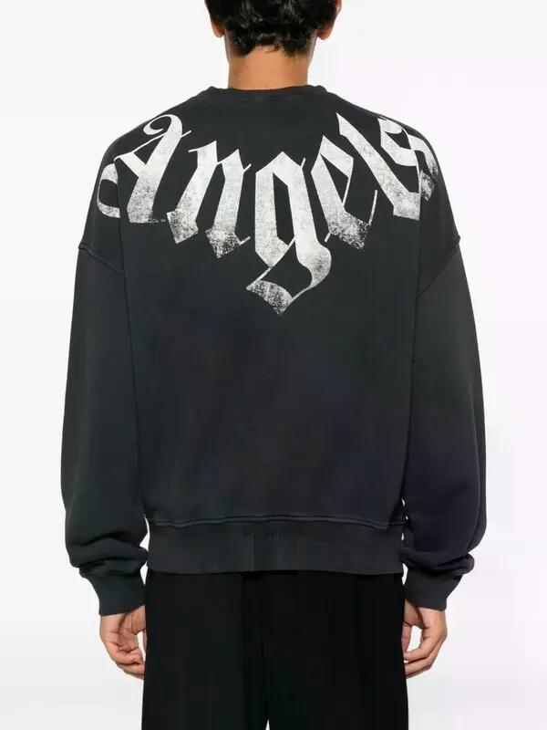 Palm Angels Logo Printed Sweatshirt