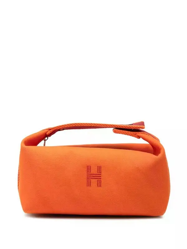 Hermès 2010-2026 Small Toile Bride A Brac Case Vanity Bag