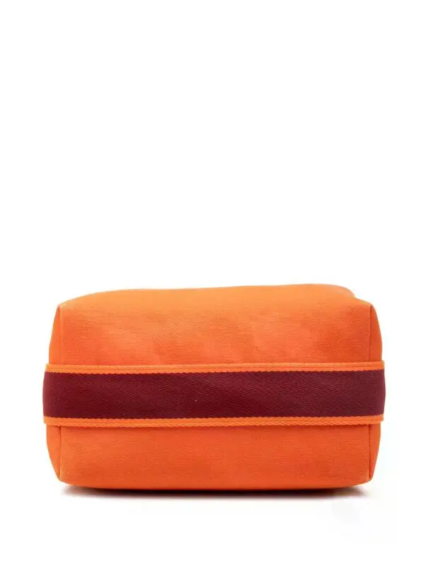 Hermès 2010-2026 Small Toile Bride A Brac Case Vanity Bag