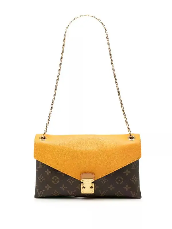 LOUIS VUITTON 2014 Monogram Pallas Chain Shoulder Bag