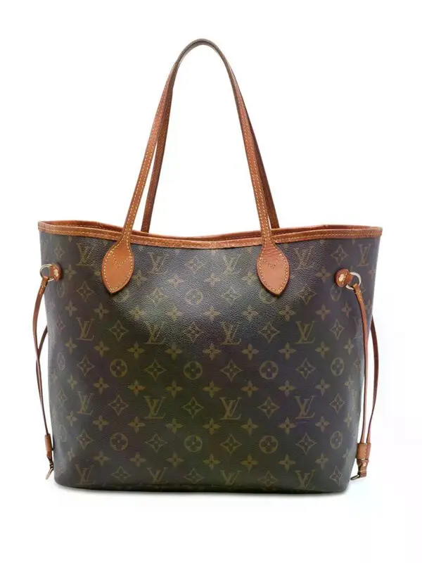 LOUIS VUITTON 2018 Monogram Neverfull Mm Tote Bag