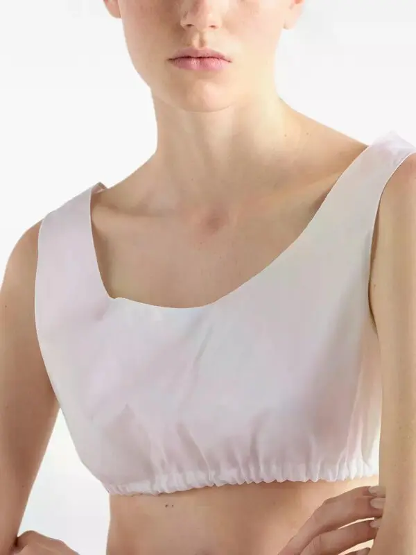 Prada Poplin Top