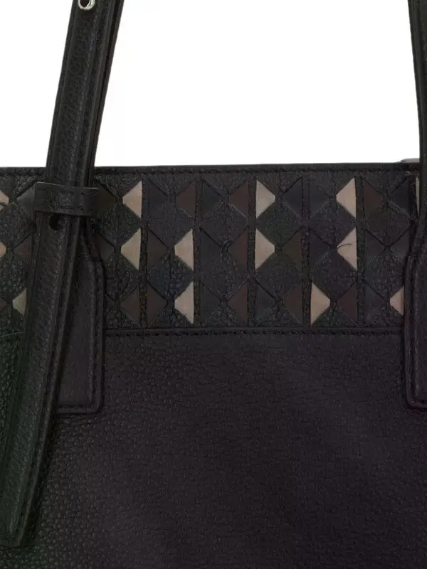 SERAPIAN Medium Mosaico Panelled Tote Bag