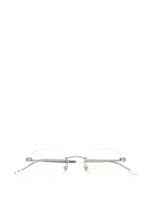 Ray-ban Rimless Oval Eyeglasses