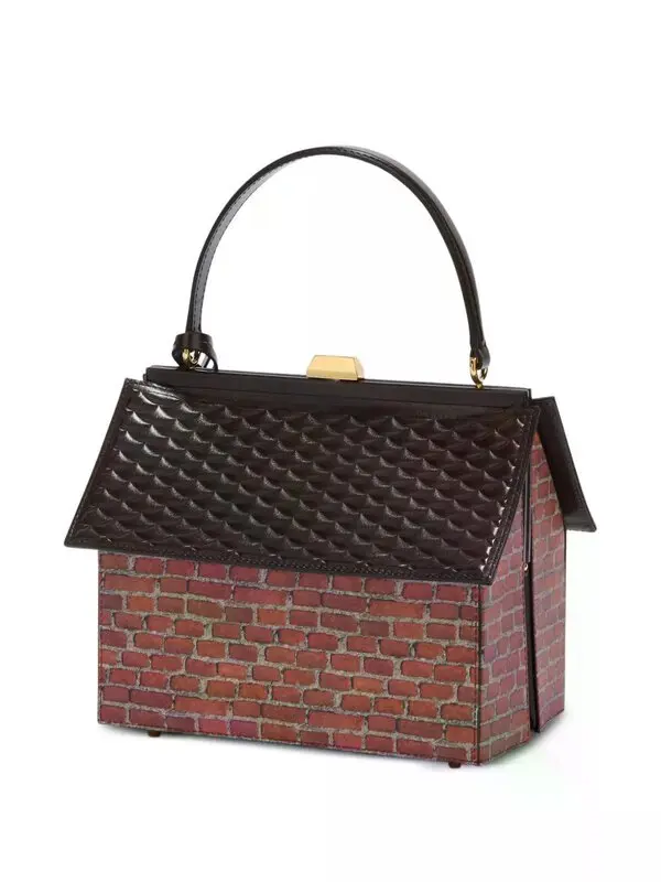 Moschino House-shaped Tote Bag