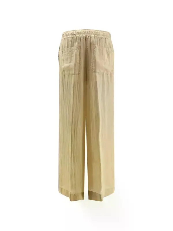 NUDE Wide-leg Elasticated-waistband Trousers