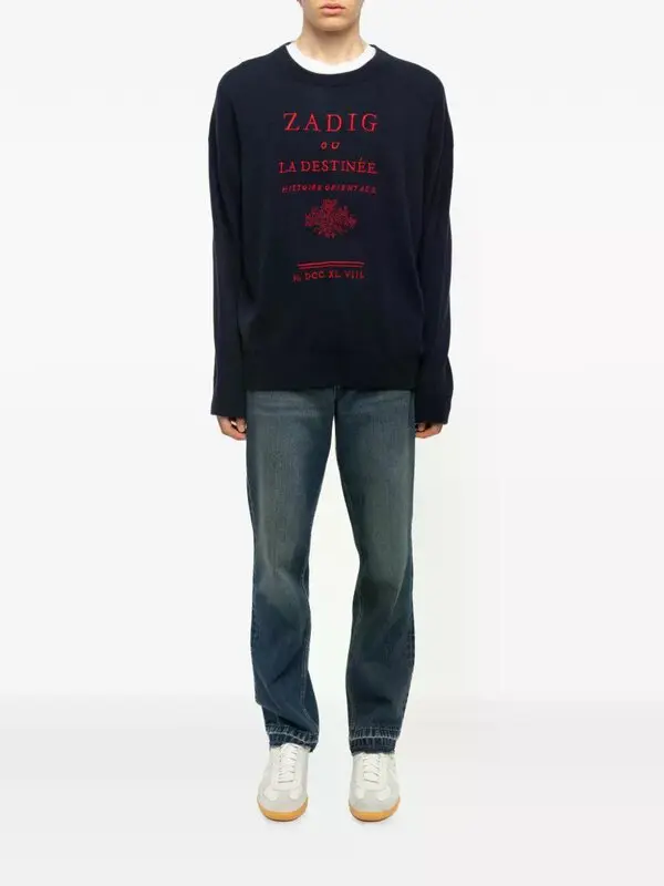 Zadig&Voltaire Marko Crew Neck Jumper