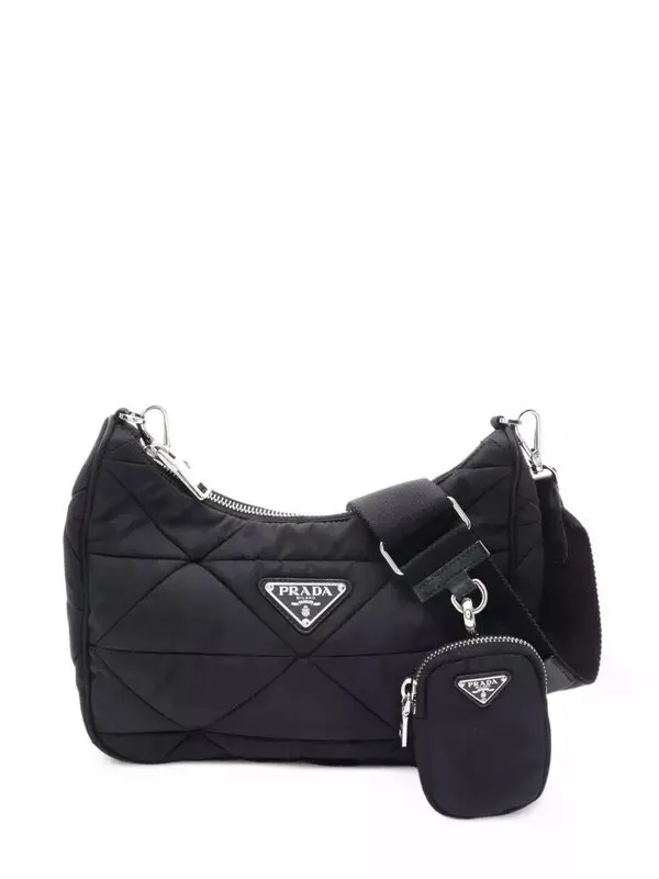 Prada Tessuto Quilted Shoulder Bag