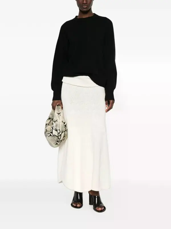 Federica Tosi Fringe Detail Sweater - Black