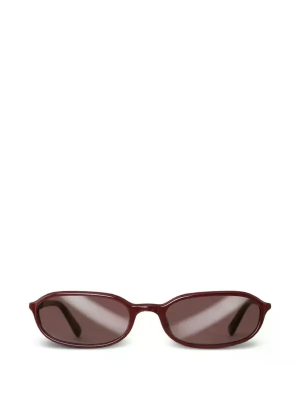 ROTATE BY BIRGER CHRISTENSEN Oval Frame Sunglasses - Red