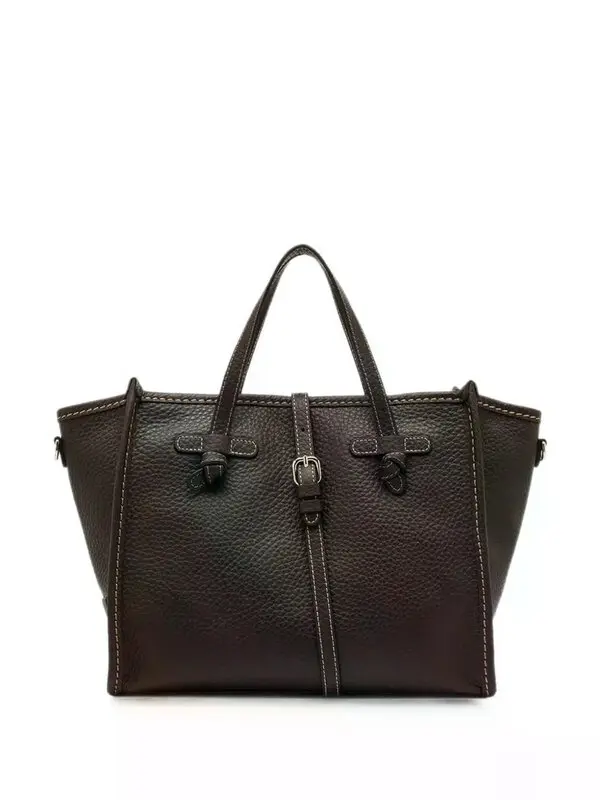 GIANNI CHIARINI Miss Marcella Grained Leather Tote Bag