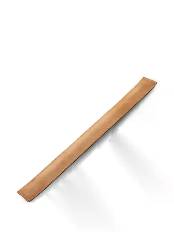Loewe Anagram Detail Leather Bangle