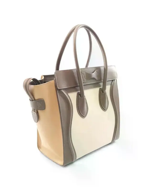 Celine 2000s Micro Luggage Tote Bag
