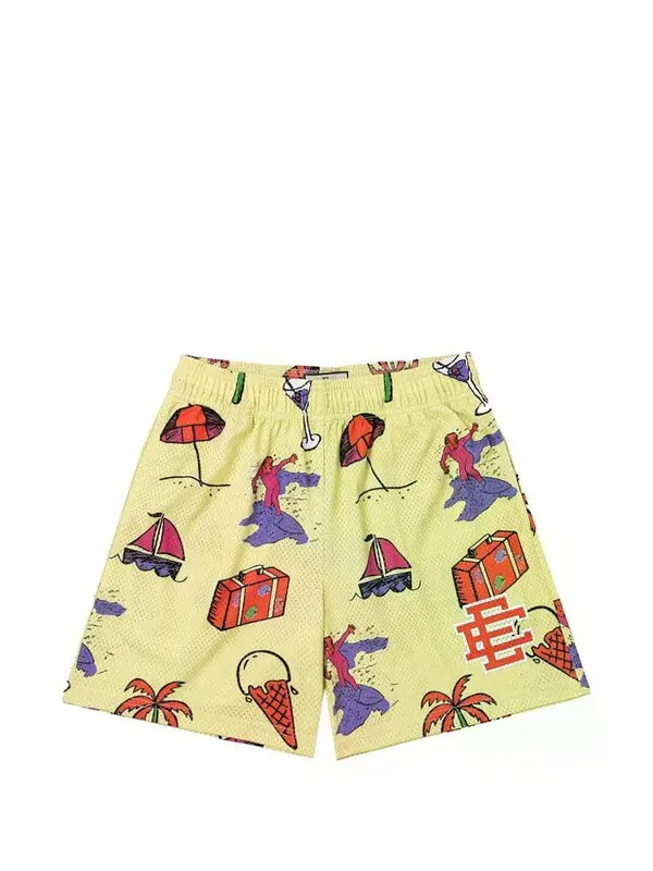 ERIC EMANUEL Ee Basic Mesh Shorts - Yellow