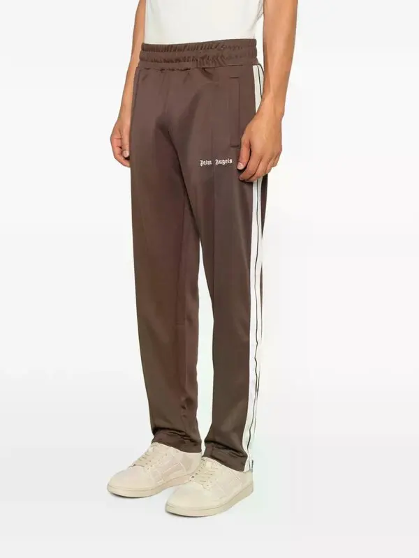 Palm Angels Embroidered-logo Side-stripe Track Pants