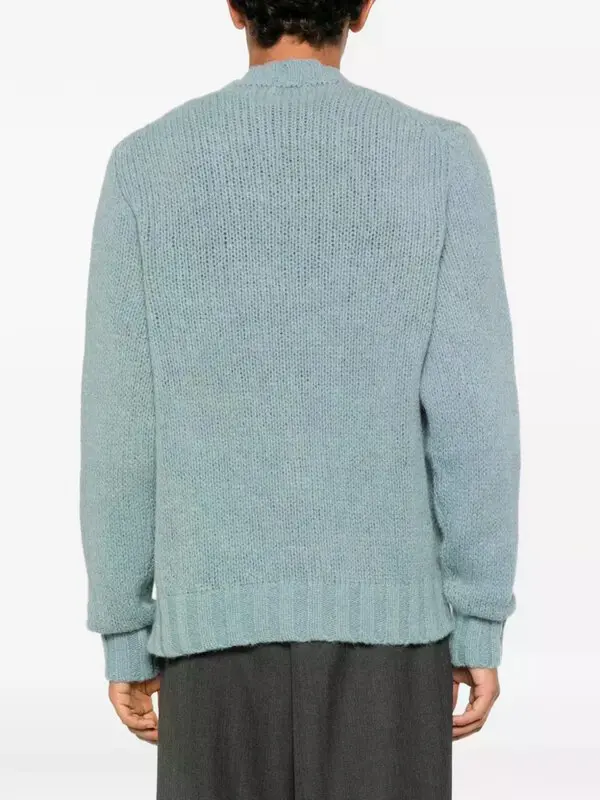 DOPPIAA Chunky-knit Crew-neck Sweater