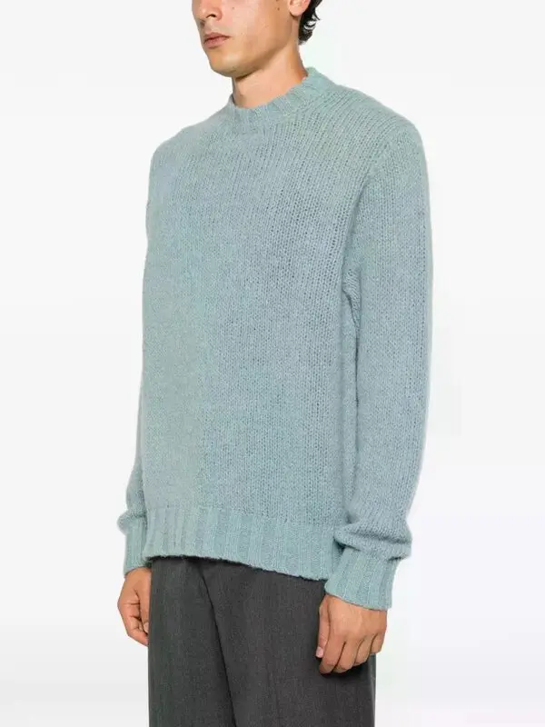 DOPPIAA Chunky-knit Crew-neck Sweater