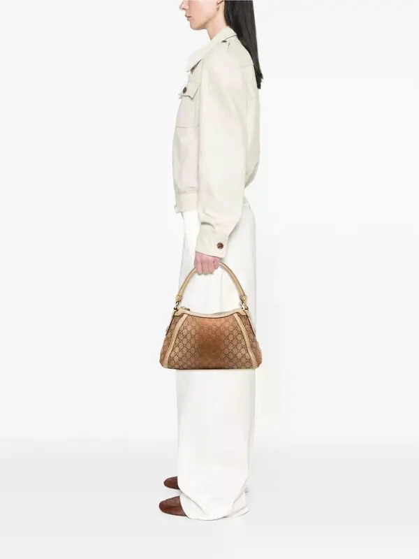 Gucci Gg Canvas Lurex Scarlett Handbag