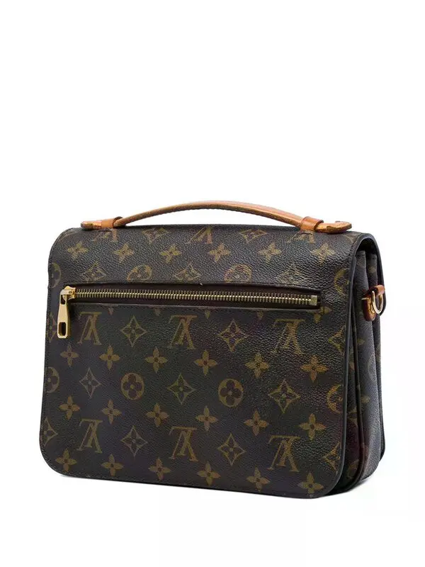 LOUIS VUITTON 2017 Monogram Pochette Metis Satchel