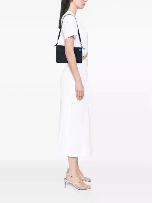 Loewe 2010-2026 Leather Puzzle Pochette Shoulder Bag