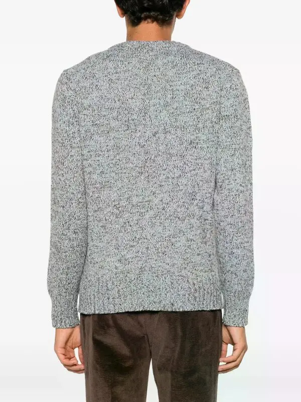 DOPPIAA Marl Knit Crew Neck Sweater