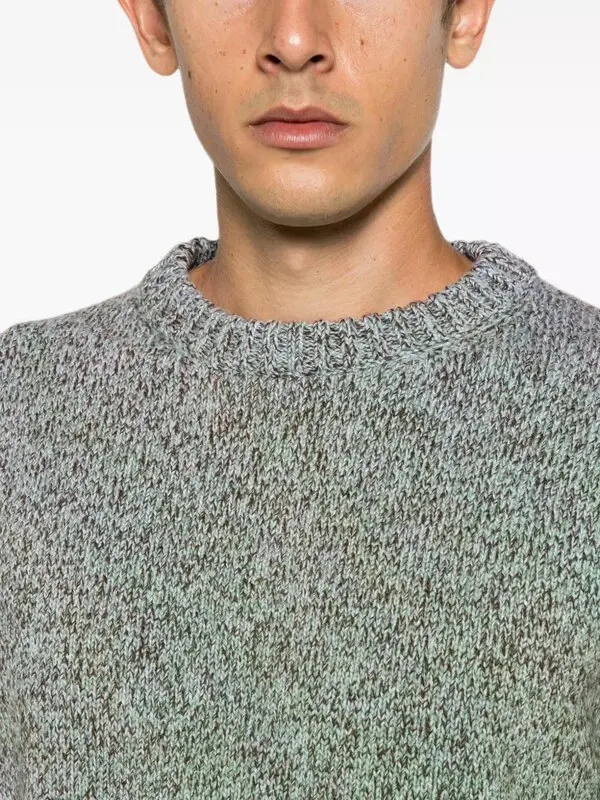 DOPPIAA Marl Knit Crew Neck Sweater