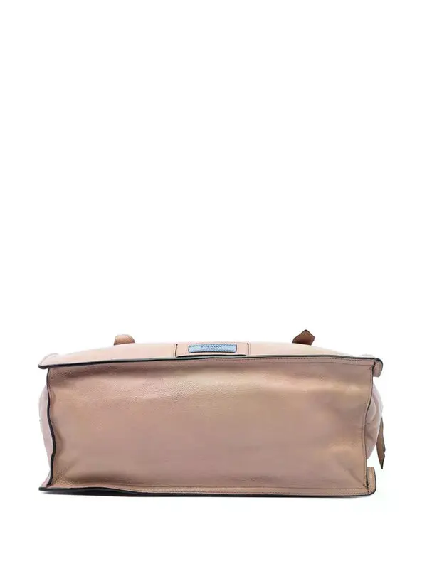 Prada 2000-2026 Calfskin Etiquette Satchel