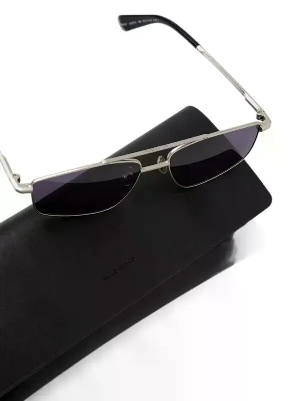 ALLSAINTS Virgo Geometric Frame Sunglasses - Silver