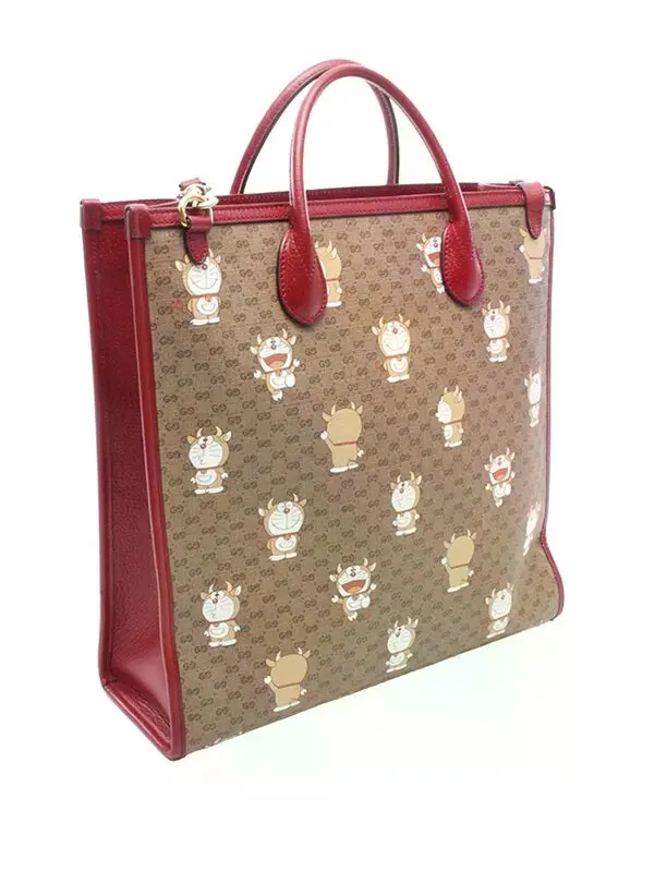 Gucci 2016-2026 Micro Gg Supreme Doraemon Satchel