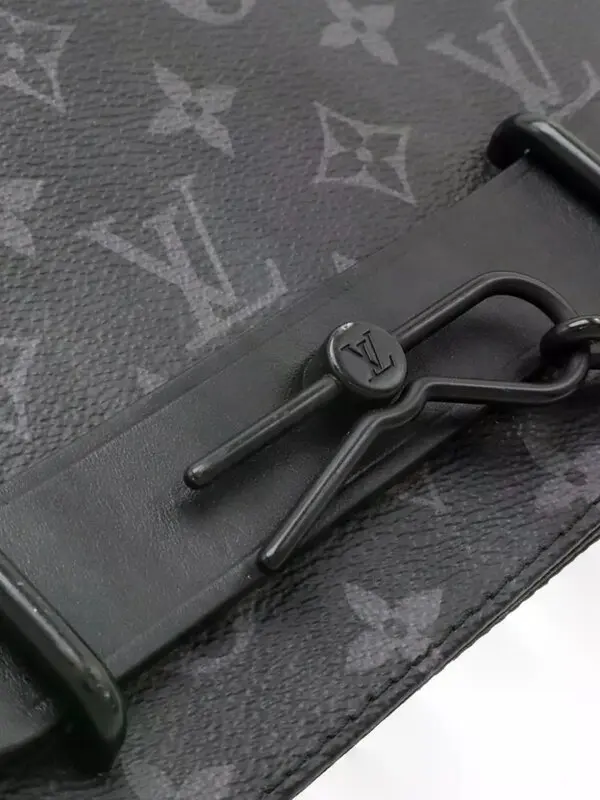 LOUIS VUITTON 2020-2025 Monogram Eclipse Steamer Messenger Crossbody Bag