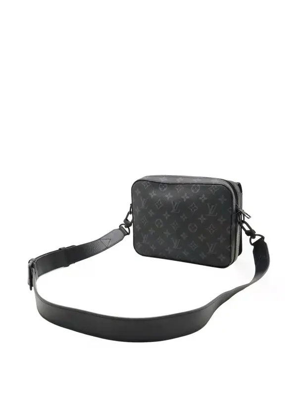 LOUIS VUITTON 2020-2025 Monogram Eclipse Steamer Messenger Crossbody Bag
