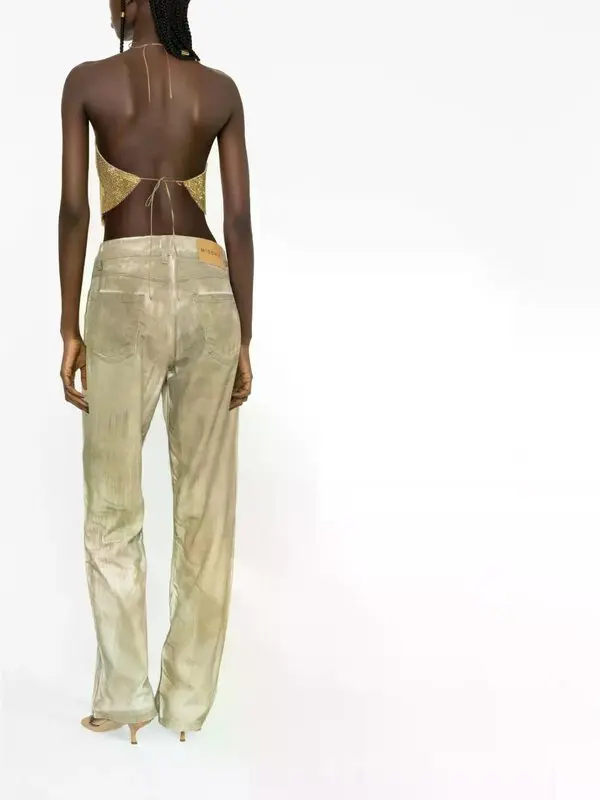 MANURI Chainmail Halterneck Top