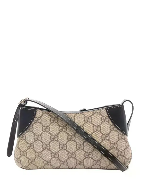 Gucci 2016-2026 Small Gg Canvas Emblem Shoulder Bag