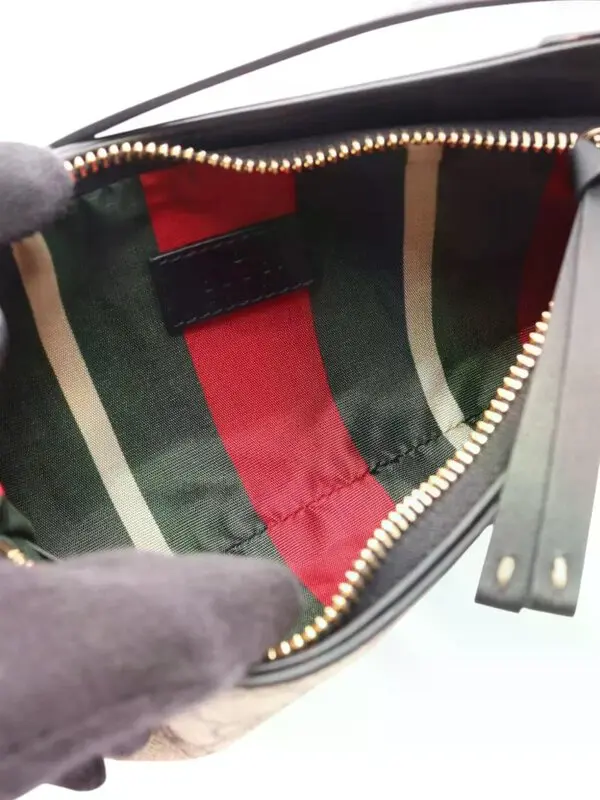 Gucci 2016-2026 Small Gg Canvas Emblem Shoulder Bag