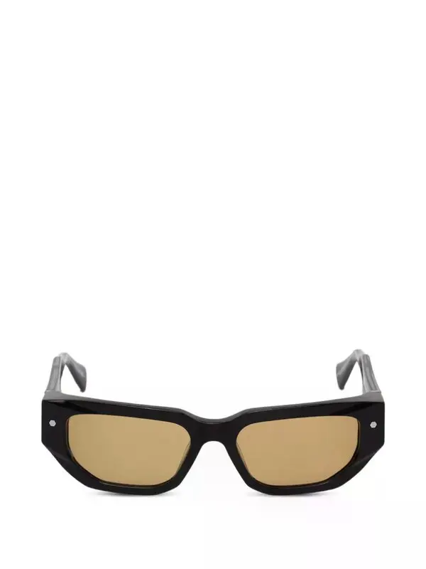 ALLSAINTS Geometric Frame Sunglasses - Black