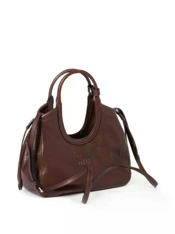 Miu Miu Ivy Nappa Leather Tote Bag