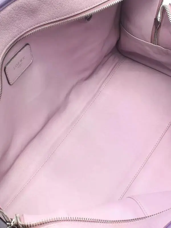Loewe 2000s Amazona 36 Calf Leather Tote Bag - Neutrals
