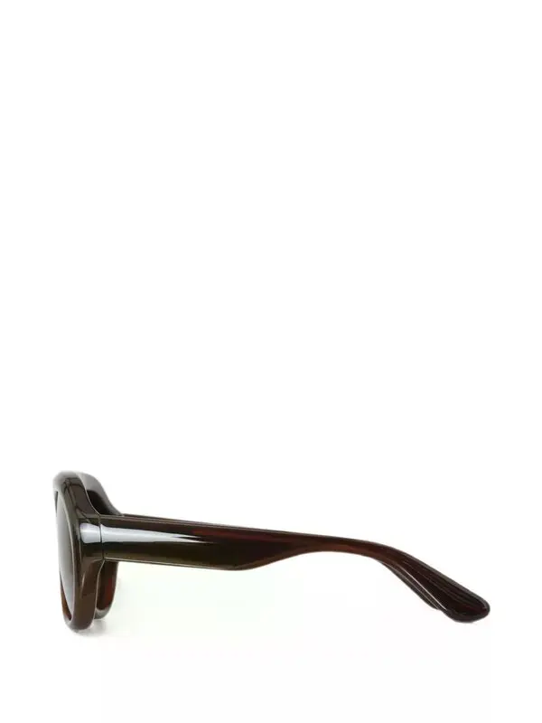 ROTATE BY BIRGER CHRISTENSEN Pilot-frame Sunglasses - Brown