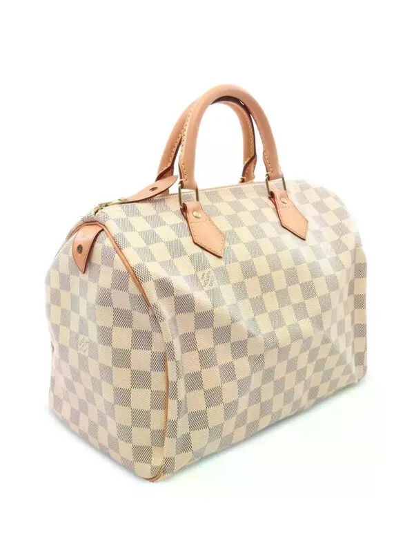 LOUIS VUITTON 2013 Damier Azur Speedy 30 Tote Bag - Neutrals