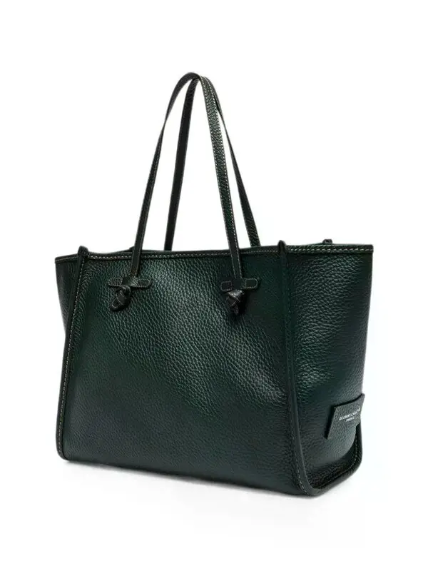 GIANNI CHIARINI Marcella Grained Leather Tote Bag