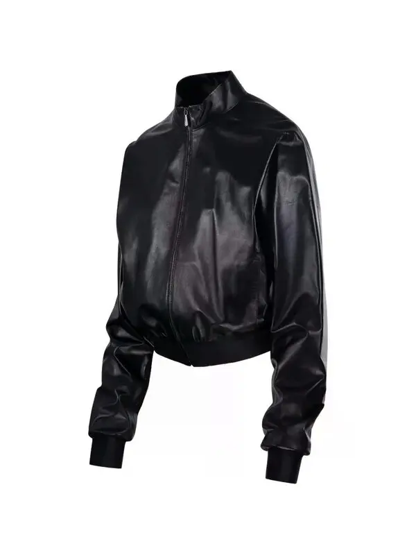 Gucci Zip-up Leather Jacket