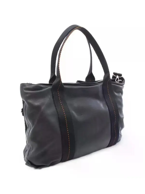 Hermès 2000s Caravan Horizontal Mm Tote Bag - Black