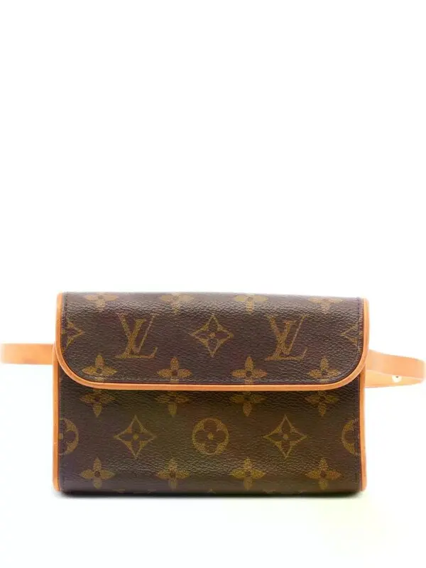 LOUIS VUITTON Pochette Florentine Monogram Belt Bag - Brown