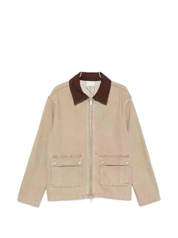 Drole De Monsieur Zip-fastening Long-sleeve Jacket
