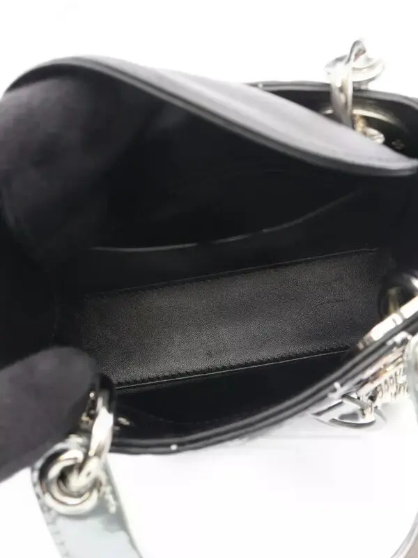 Dior Lady Mini Tote Bag - Black