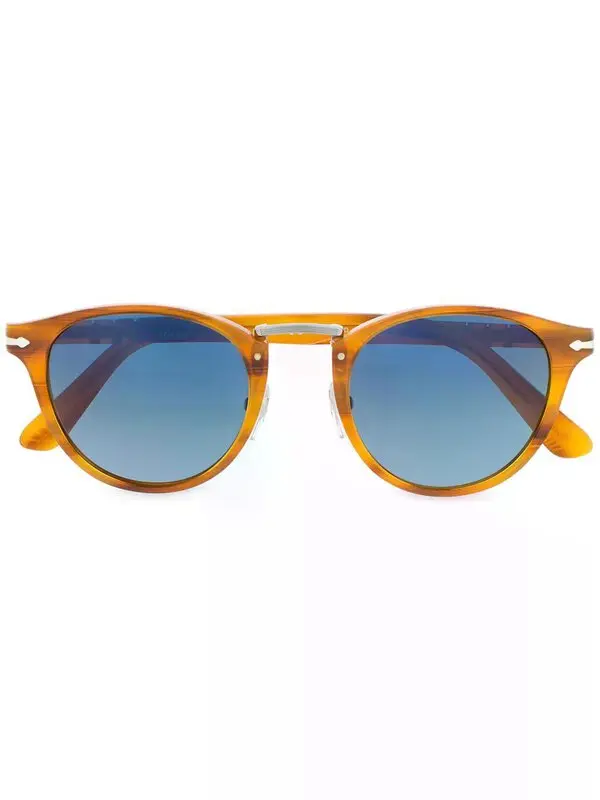 Persol Polarised Round Sunglasses