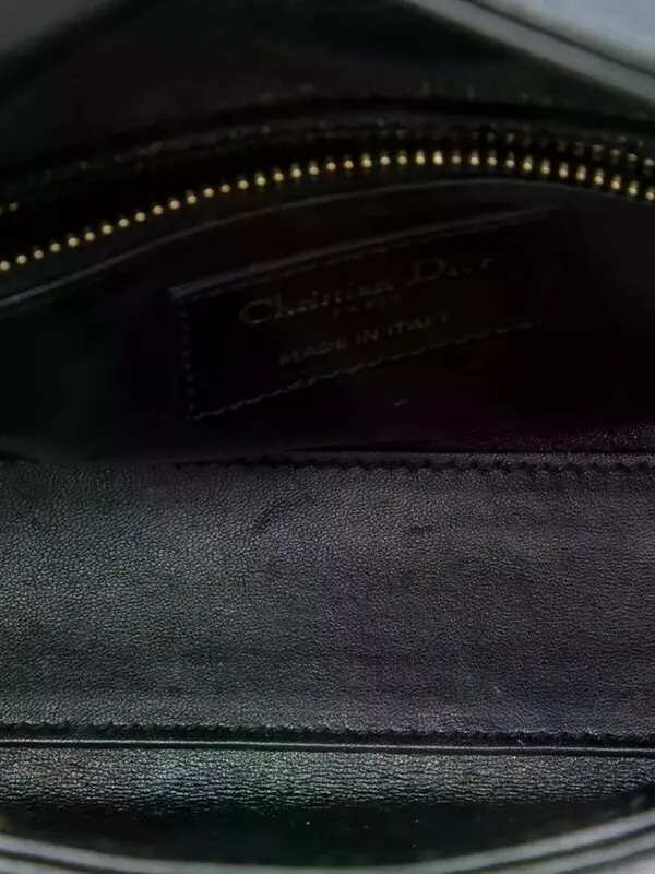 Dior Mini Lady Satchel With Beaded Embellishment