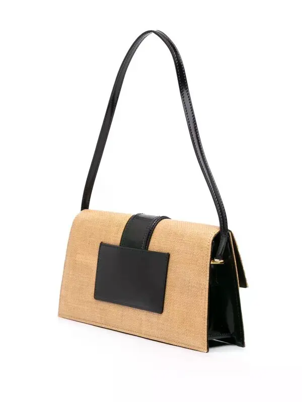 Jacquemus 2010-2026 Raffia Le Bambino Long Shoulder Bag - Neutrals