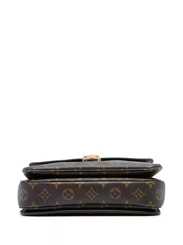 LOUIS VUITTON 2019 Monogram Pochette Metis Satchel